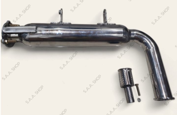 BAJAJ RE STOCK OPEN PIPE STAINLESS FOR 2021 & ABOVE NEW VERSION ...