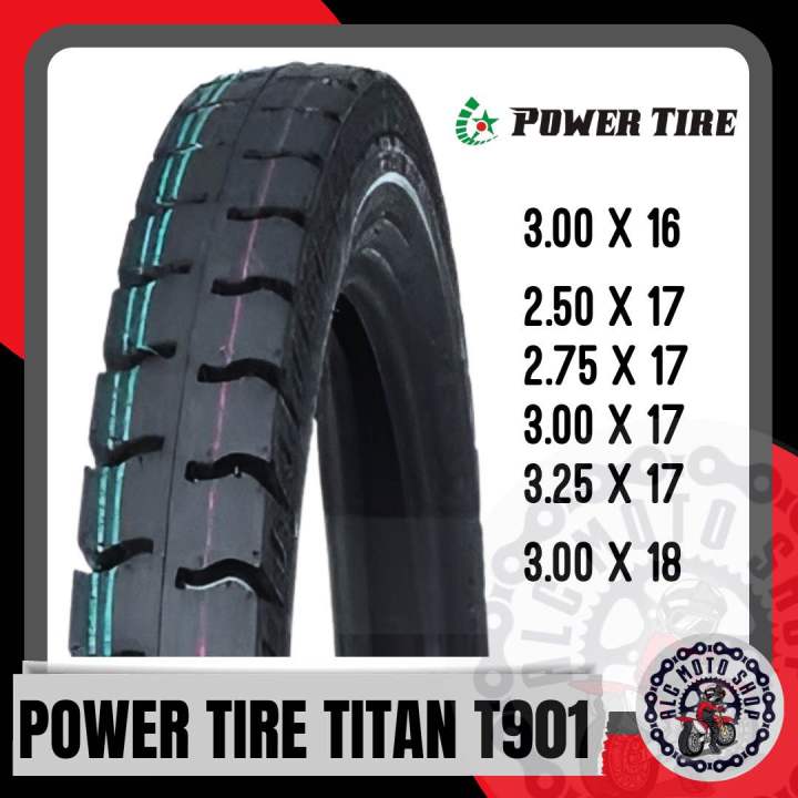 POWER TIRE TITAN - T901 - TRICYCLE BANANA TYPE MURANG GULONG - SIZE 17 ...
