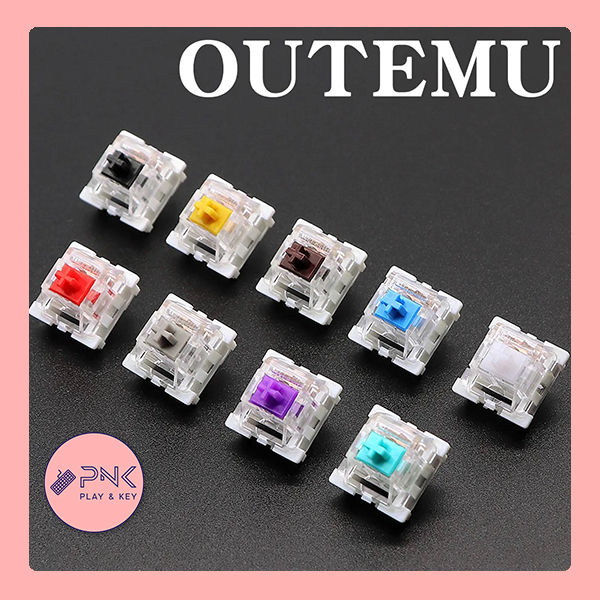 Outemu Switch [แพค 10 ตัว ส่งไว] มีครบทุกสี สวิทซ์ โอเตมุ สำหรับ คัสตอม ...
