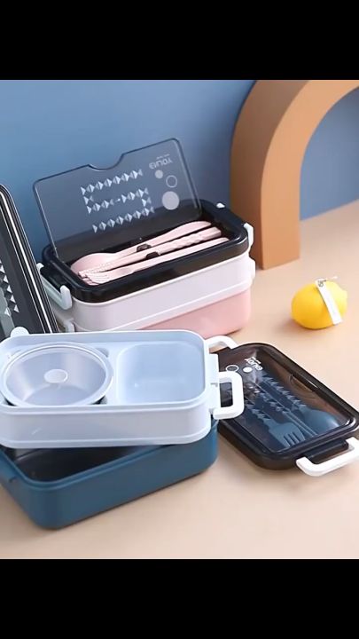 Viva Home Bento Box Food Grade PP Lunch Box Storage Food Container ...