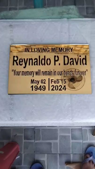 columbarium/LAPIDA LASER CUT(MEMORIAL SIGNAGE/MARKER/ACRYLIC | Lazada PH