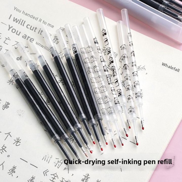 Quick Dry Clickable Pen Core 0.5mm Brush Question Motivational Pen Core ...