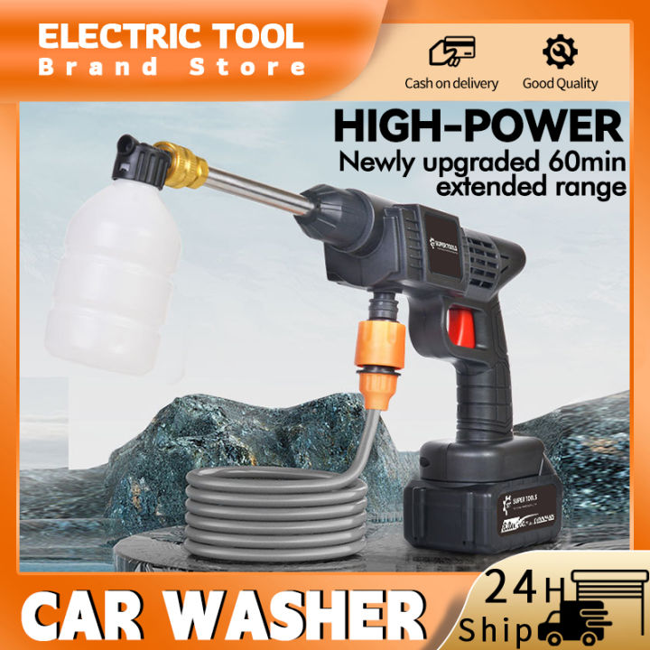 【Lowest price!】288VF Pressure Washer Car Wash Machine Power Spray Wash ...