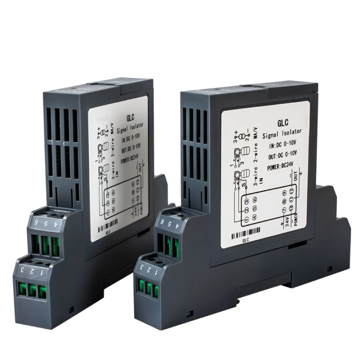 4-20mA Signal Isolator 1 In 1 Out Pluggable Signal Converter Isolator 4-20mA to 0-10V 0-5V RS485 ...