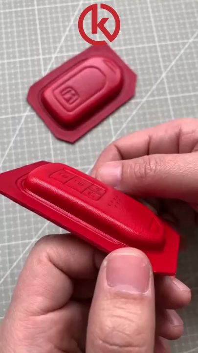 Bao Da Chìa Khoá Ép Form Smartkey Ô Tô Peugeot 3008 2008 5008 3 Nút Bấm ...