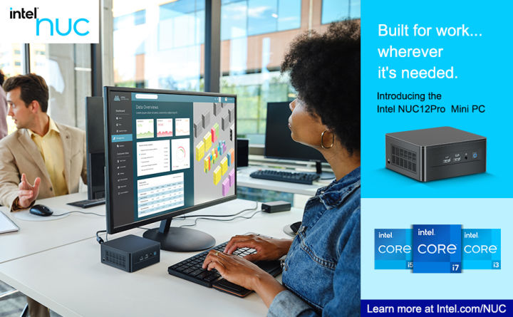 Intel NUC12WSHi5/W11P L10 RGB Edition Core i5 1.7GHz~4.4GHz 12-Core ...