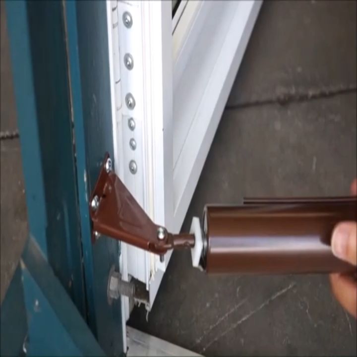 Pneumatic Automatic Door Closer (Brown) Hydraulic Tube Type Easy ...