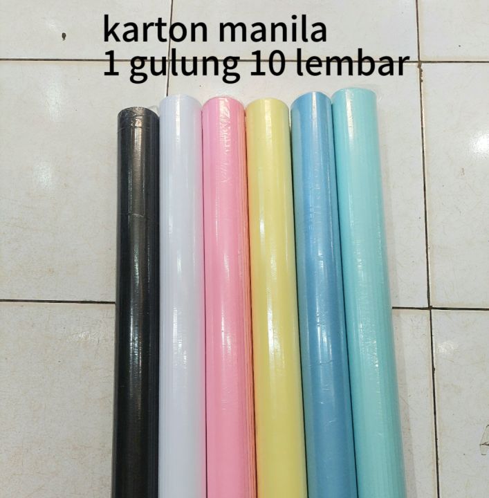 1 Roll Kertas Karton Manila Isi 10 Lembar | Lazada Indonesia
