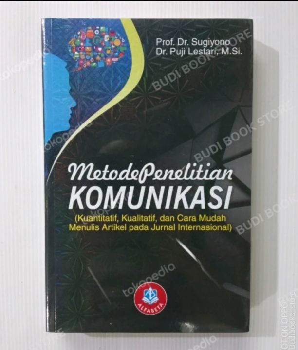 Metode Penelitian komunikasi Prof. Sugiyono Buku Original | Lazada ...