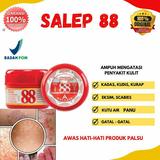 SALEP 88 6g - Salep Gatal Jamur & Scabies | Lazada Indonesia