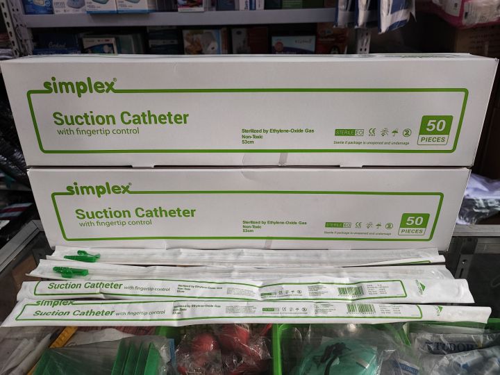 SUCTION CATHETER FR 14 - GREEN TIP Sold per piece (SIMPLEX) | Lazada PH