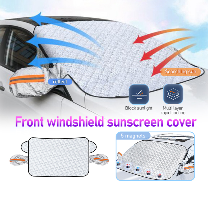 Car Windshield Cover Car Shade Sunshade Windshield Sun Protection Heat ...