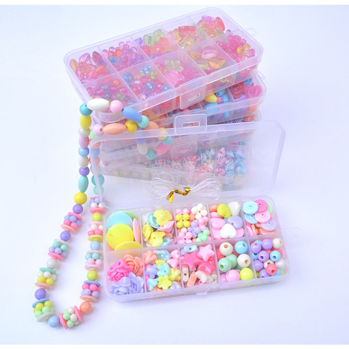 DIY Bracelet Beads Set Handmade Bead Toys for Jewelry Kids Toy Making ...