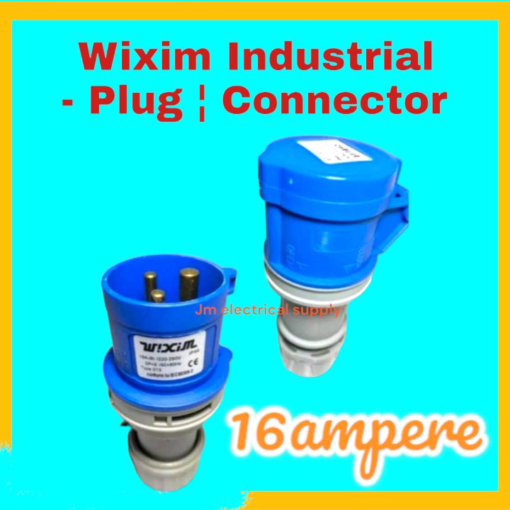 Wixim Industrial Plug - Connector 16A | Lazada PH