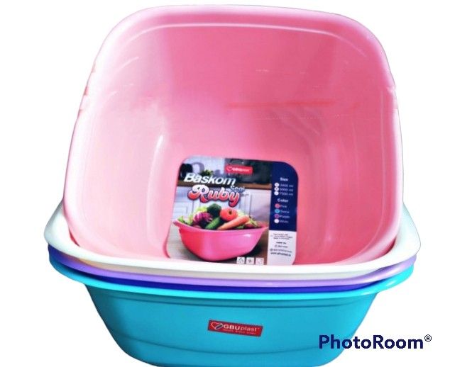 Baskom segi plastik ruby 5000 ml | Lazada Indonesia