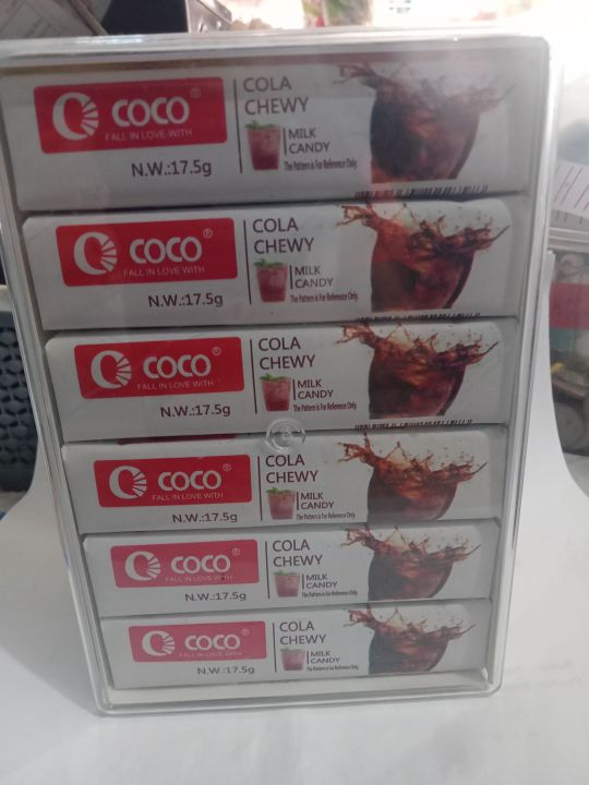 Coco Cola Chewy Milk candy 30pcs (1 box) | Lazada PH