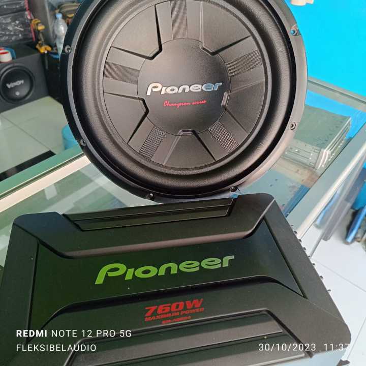 subwoofer dan power Pioneer 12inch | Lazada Indonesia