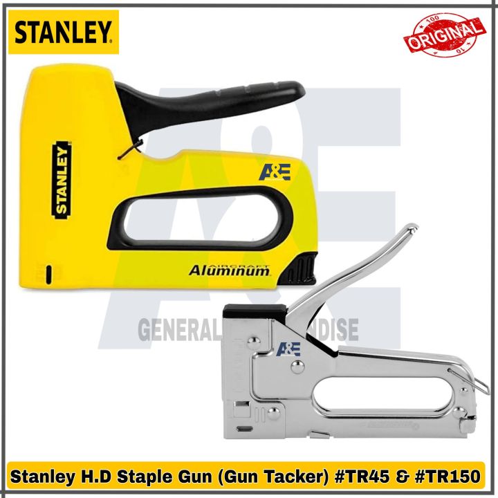 Stanley Heavy Duty Staple Gun (Gun Tacker) #TR150 | Lazada PH