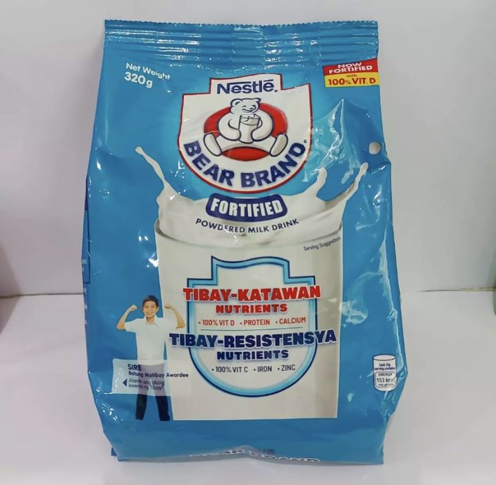 Bear Brand Fortified Milk Powdered Milk 300 grams | Lazada