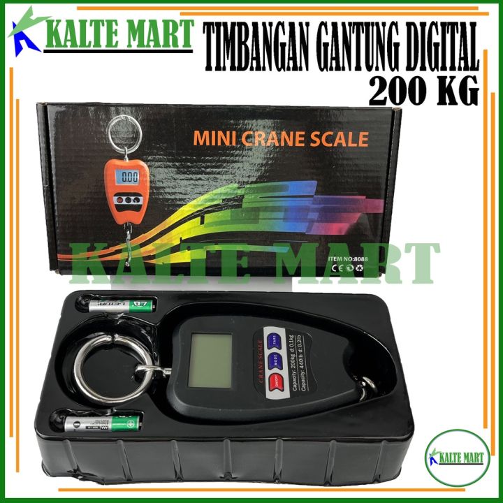 Timbangan Gantung Digital 200kg Mini Crane | Lazada Indonesia