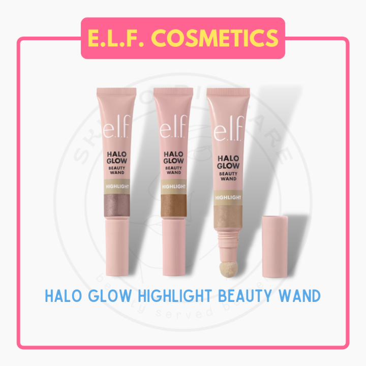 ELF Halo Glow Highlight Beauty Wand, Shimmer Highlighter, e.l.f ...