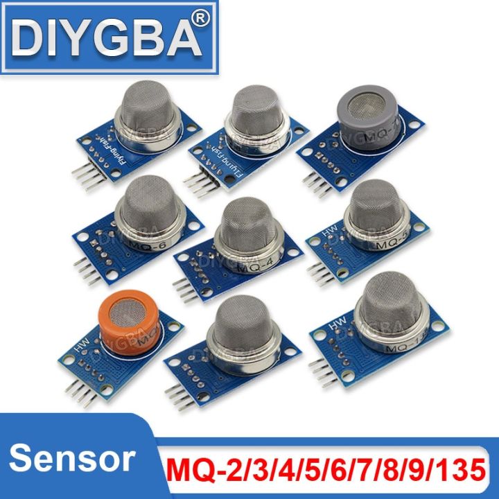 1PCS Module Board MQ-2 MQ-3 MQ-4 MQ-5 MQ-6 MQ-7 MQ-8 MQ-9 MQ135 Detection Smoke Methane ...