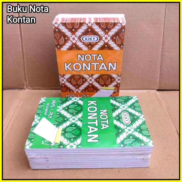 1 Pak Nota Kontan 1 Ply Kecil Isi 10 Pcs Kiky | Lazada Indonesia
