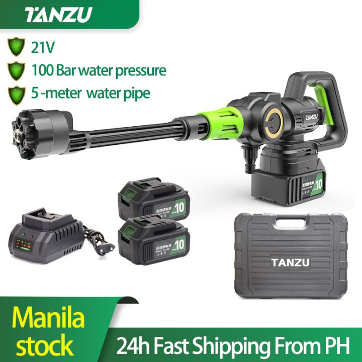 Tanzu 180 Bar Cordless Brushless Motor Pressure Washer and Cleaner ...