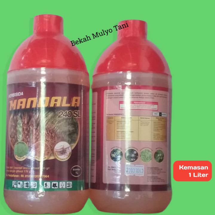 Obat Rumput MANDALA 1 Liter Herbisida Sistemik Pembasmi Rumput Liar ...