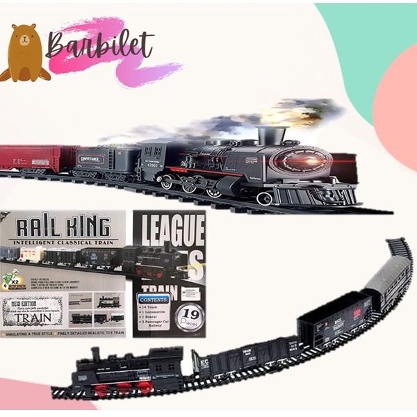 Kereta Api Set Klasik Mainan KeretaApi_Rail King Electric Classical ...