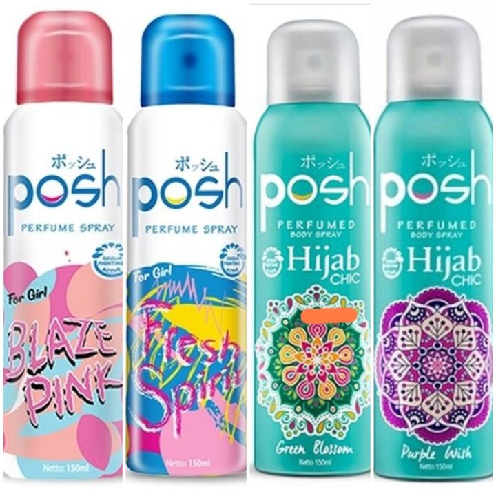 Posh body spray Perfumed 150 ml | Lazada Indonesia