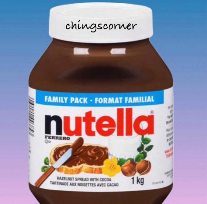 NUTELLA HAZELNUT CHOCOLATE SPREAD, 1KG, CANADA, BB SEP 2025 | Lazada PH