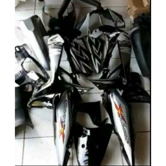 cover body supra x 125 full set halus kasar | Lazada Indonesia