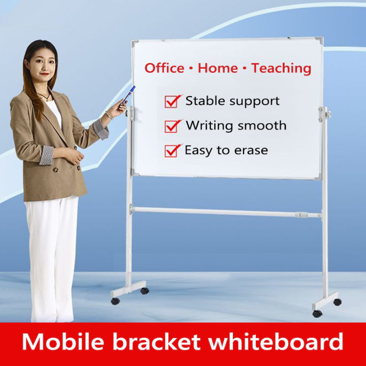Whiteboard With Stand Set Magnetic Mobile White Board Marker With ...