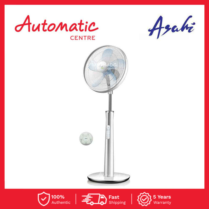 Asahi DC-6072 16-inch Electric Stand Fan Inverter with 24 watts and ...