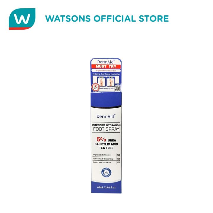 DERMAID Foot Spray Salicylic Acid and Tea Tree 60ml | Lazada PH