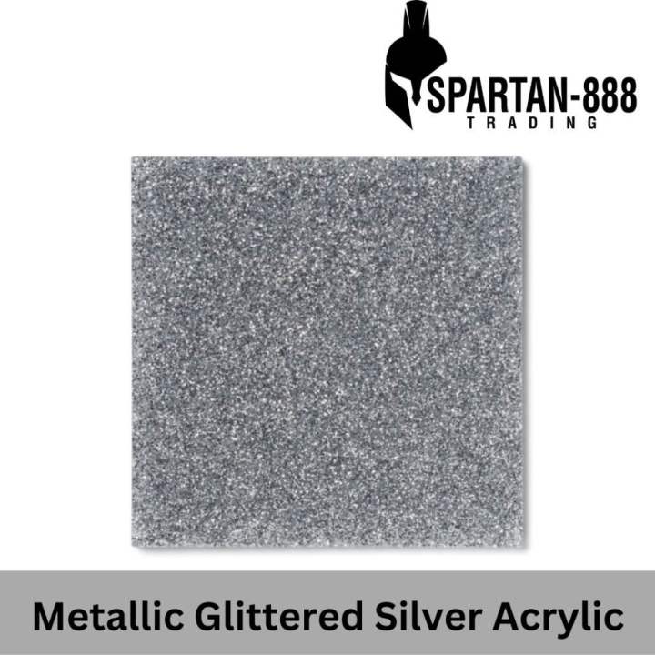 Metallic Acrylic Glittered Silver/Gold Acrylic Sheet | Lazada PH