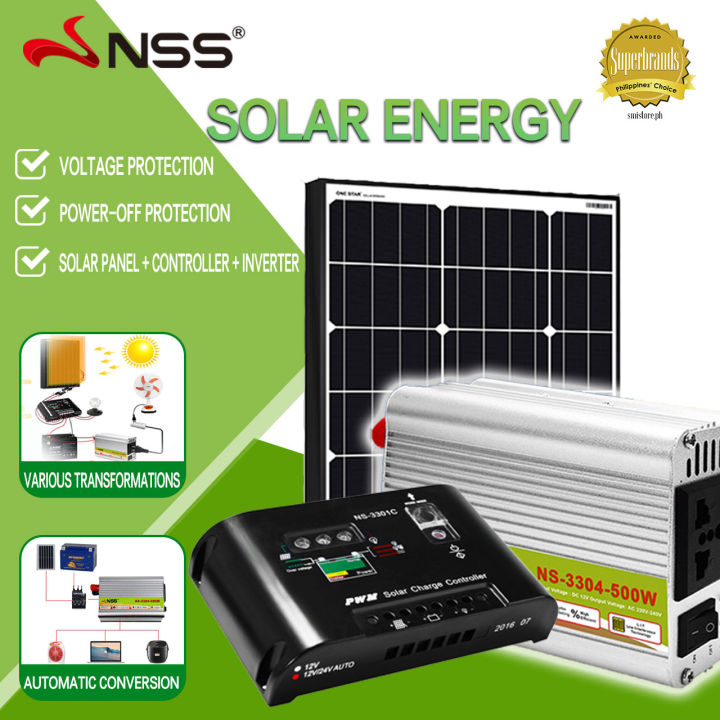 NSS Rechargeable Heavy Duty Long Life Solar Battery 12v 100% Origina 4 ...
