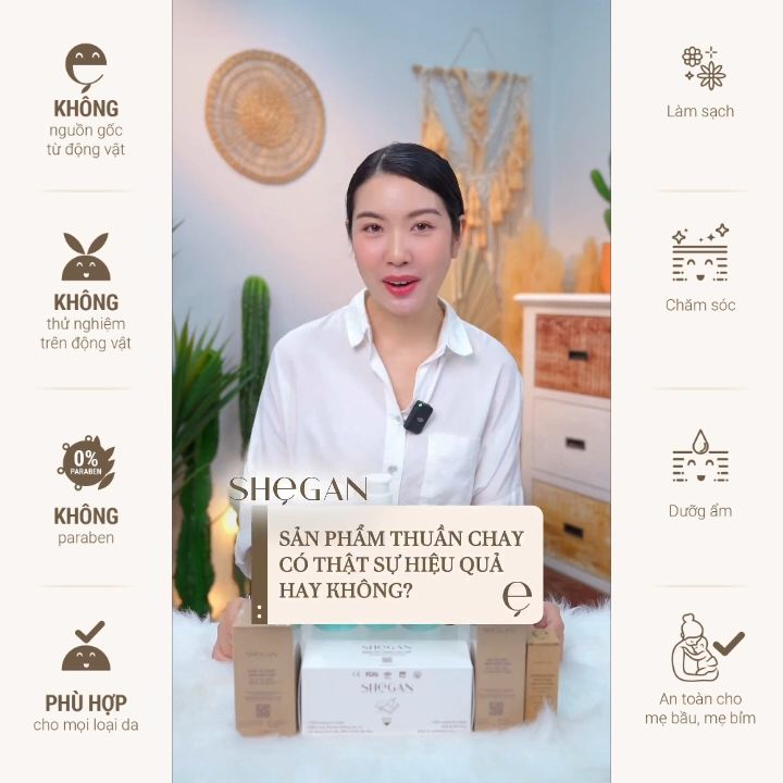 Combo Đẹp Từ Đầu Đến Chân, Từ Trong Ra Ngoài SHeGAN - Giảm Mụn, Bã Nhờn ...