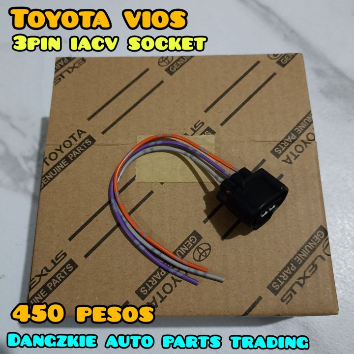 3 PIN IACV SOCKET FOR TOYOTA VIOS | Lazada PH