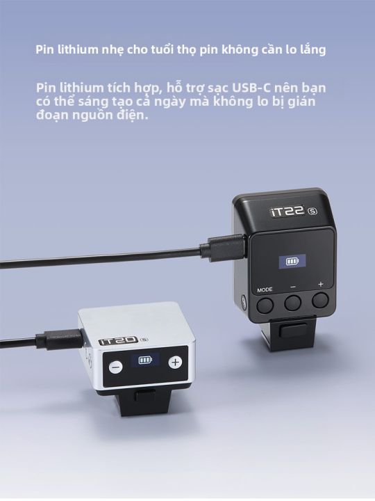 Đèn flash mini Godox IT20 tự động TTL dành cho máy ảnh DSLR Mirrorless ...