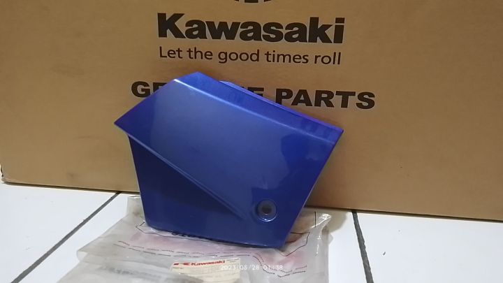 tutup aki atau cover aki Kaze R warna biru gelap | Lazada Indonesia