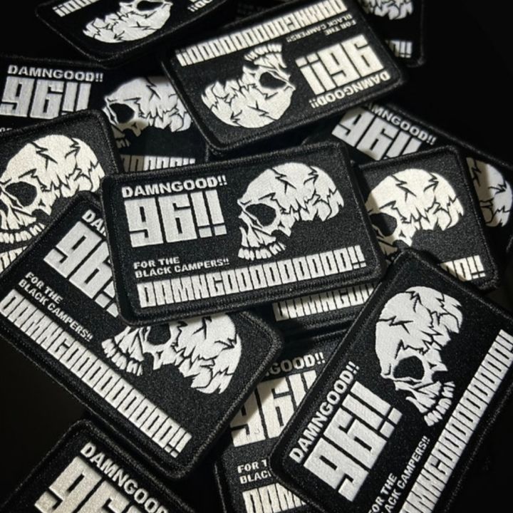 38Explore Outdoor Camping Tactical Magic Sticker Morale Patch Damngood Unisex Sport Bag Outdoor ...