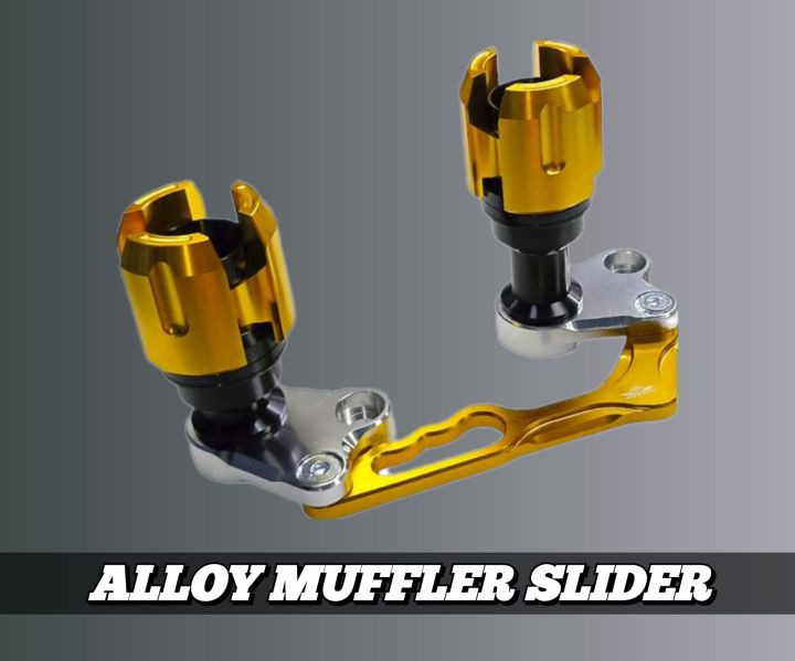 NMAX AEROX PCX ALLOY MUFFLER SLIDER | Lazada PH