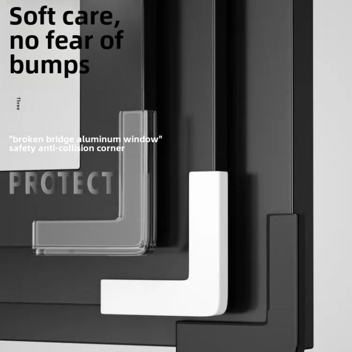 Window Anti-Collision Corner Bridge Aluminum Window Corner Protector ...