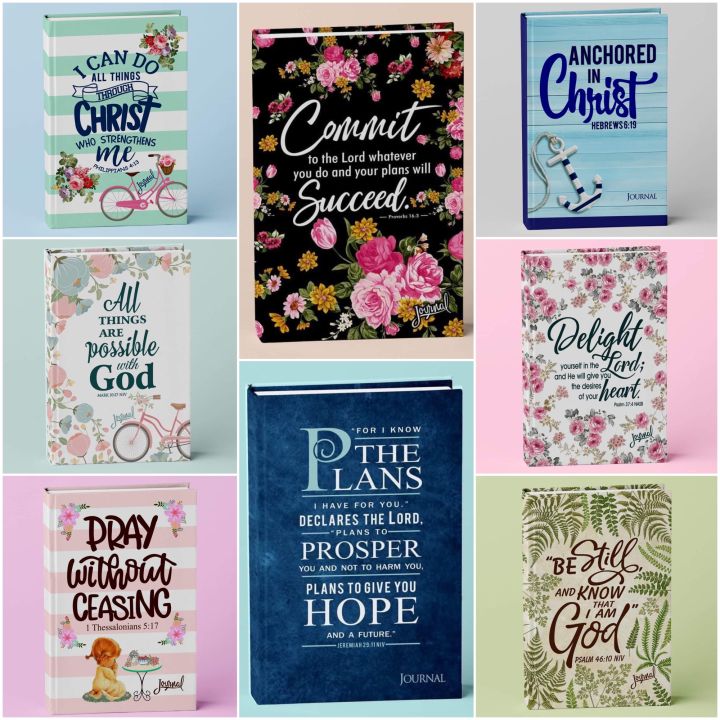 Bible Verse Diary JOURNAL NOTEBOOK with Hardbound and Double Spring ...