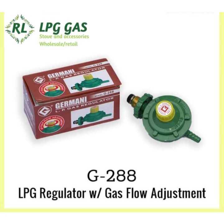 LPG REGULATOR W/ GAS FLOW ADJUSTMENT (G-288) | Lazada PH
