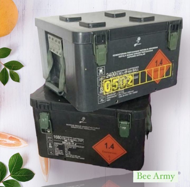 Promo box peluru box polisi box militer tebal dan kokoh | Lazada Indonesia
