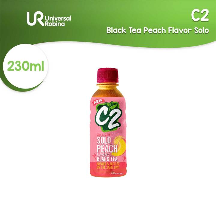 C2 Solo Peach Flavored Black Tea 230mL | Lazada PH