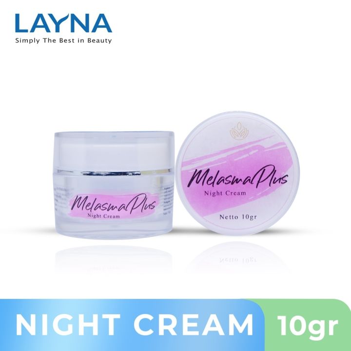 KRIM MALAM MELASMA PLUS - NIGHT CREAM MELASMA PLUS - KRIM FLEK ...